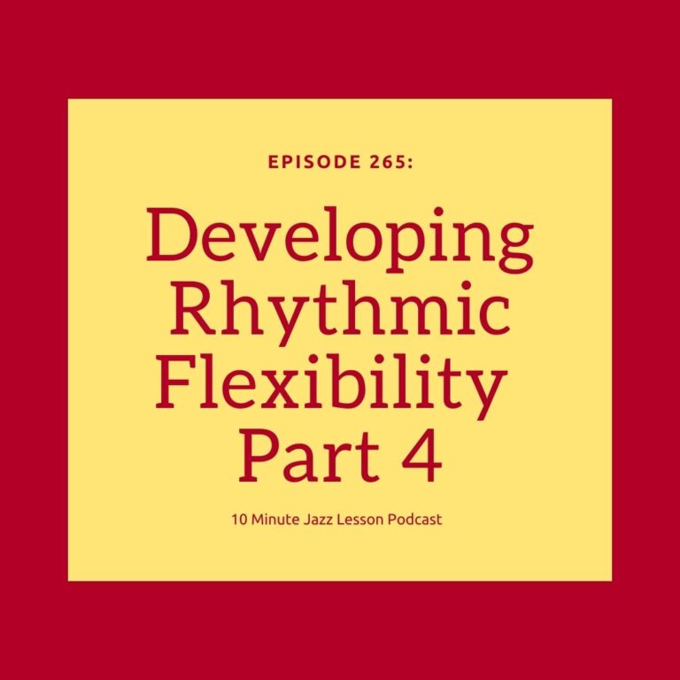The 10 Minute Jazz Lesson Podcast